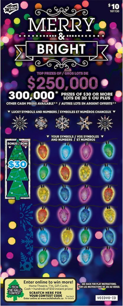 Tech the Halls Scratch & Win Contest | BCLC