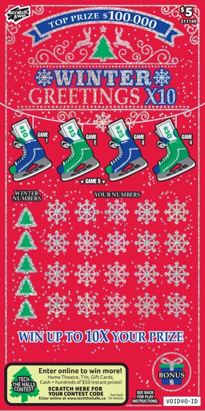 Tech the Halls Scratch & Win Contest | BCLC